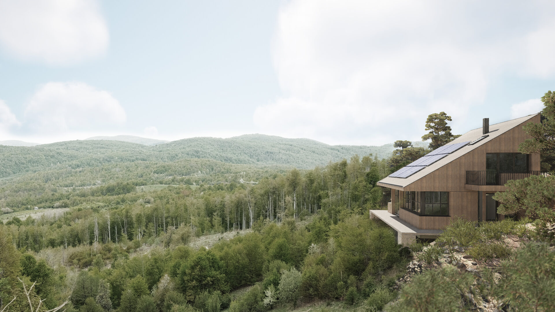 Off-grid kuća na padinama Crnog Vrha: Spoj održive arhitekture i ...